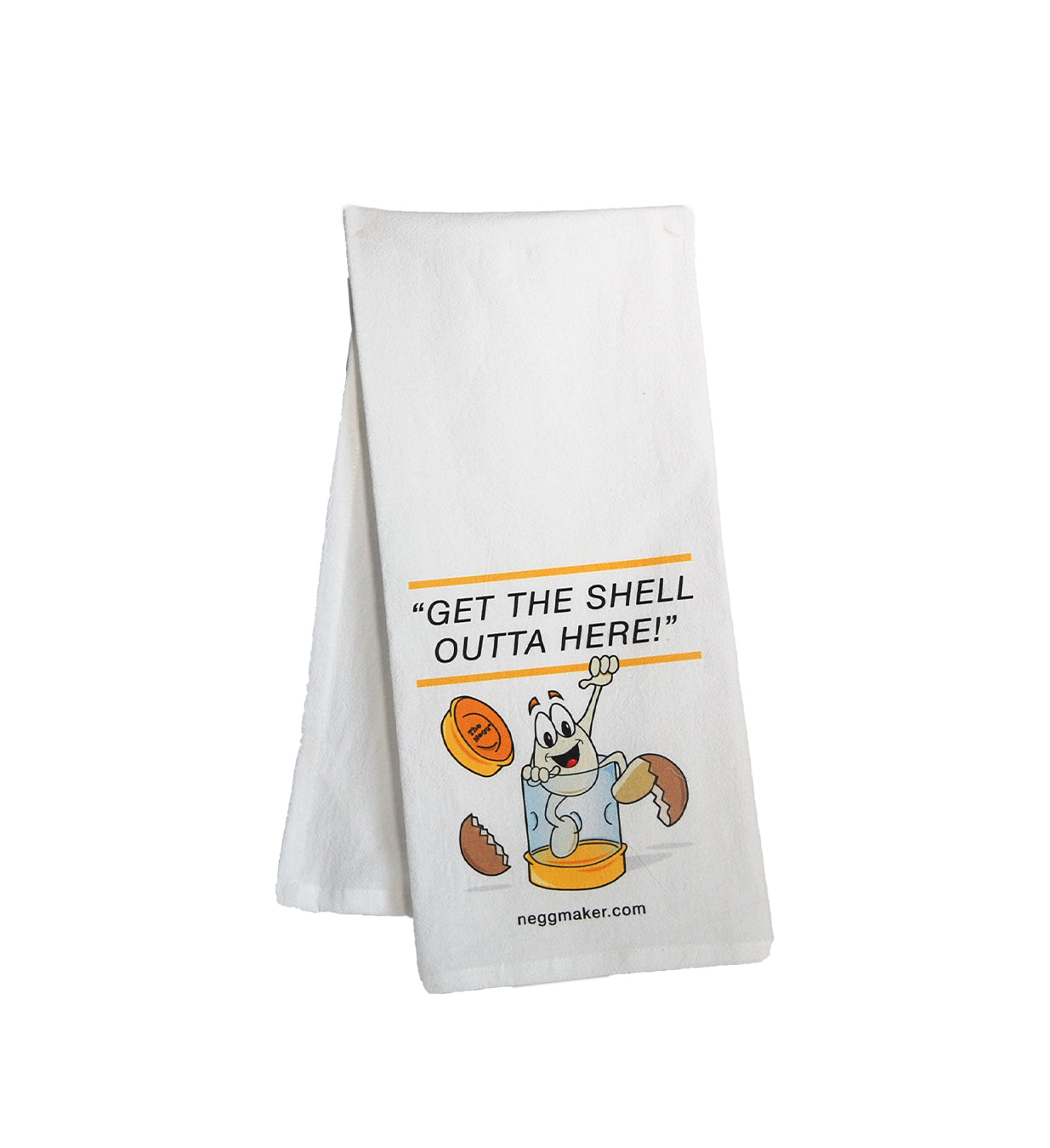 “Get the Shell Outta Here” Dish Towel– Negg Egg Products